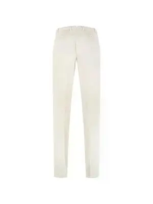 THE (ALPHABET) Cotton-blend Chino Trousers - White