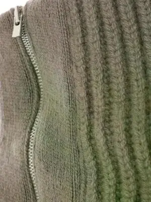 META CAMPANIA COLLECTIVE High-neck Ribbed-knit Sweater