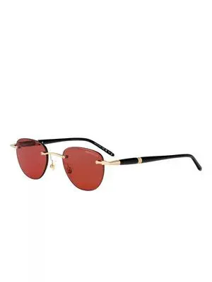 Montblanc Round Frame Sunglasses