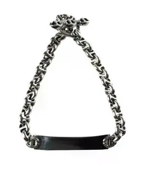 Hoorsenbuhs Chain Id-plate Bracelet - Silver