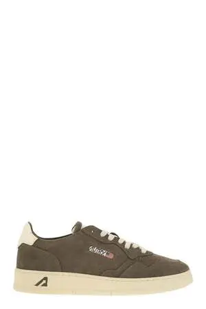 AUTRY Medalist Low Suede Sneakers - Brown