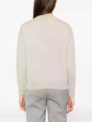 Peserico Embellished Cashmere-blend Sweater