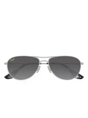 Maui Jim Baby Beach Sunglasses - Silver