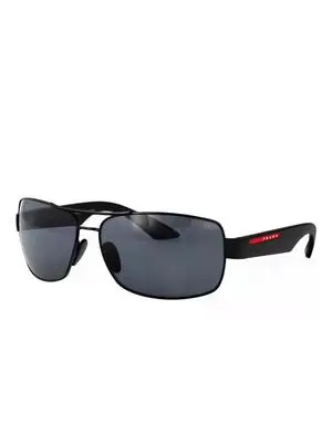 Prada Metal Rectangle Sunglasses