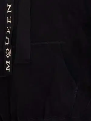Alexander McQueen Logo-print Kangaroo-pocket Hoodie