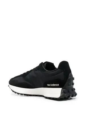 NEW BALANCE 327 Moombean Leopard Sneakers - Black