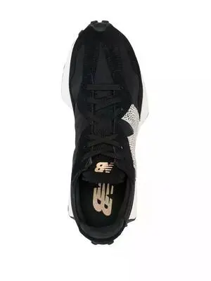 NEW BALANCE 327 Moombean Leopard Sneakers - Black