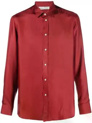 MODES Buttoned Silk Shirt