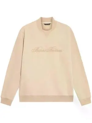 Brooks Brothers Logo-embroidered Crewneck Sweatshirt