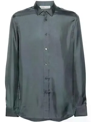 MODES Lightweight Silk Shirt - Grey