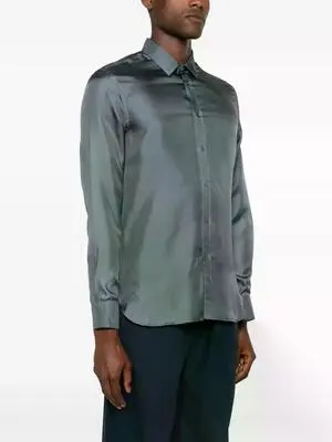 MODES Lightweight Silk Shirt - Grey