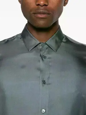 MODES Lightweight Silk Shirt - Grey