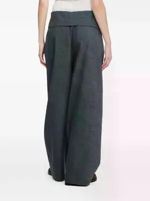 JW Anderson Wrap-front Pleated Trousers