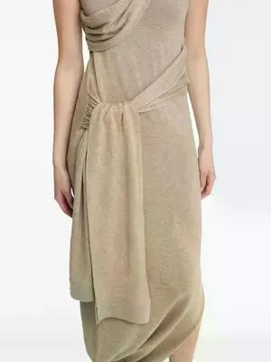 JW Anderson Sleeveless Midi Dress - Neutrals