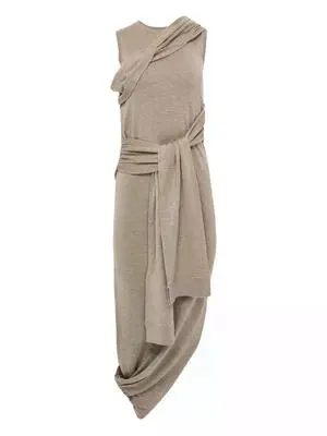 JW Anderson Sleeveless Midi Dress - Neutrals