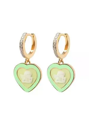 CAMEO & BEYOND Friendship Cherubs Earrings - Gold