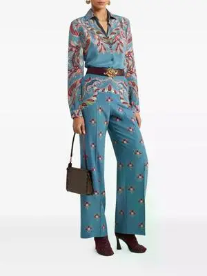 Etro Paisley-print Silk Shirt