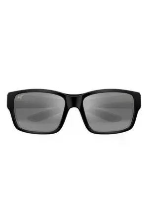 Maui Jim Mangroves Square-frame Sunglasses - Black