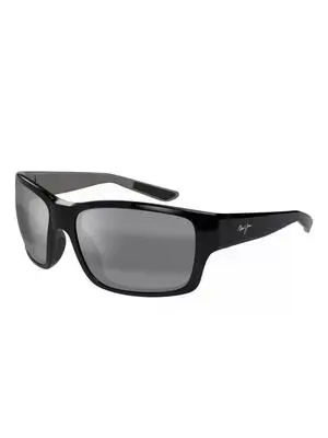 Maui Jim Mangroves Square-frame Sunglasses - Black