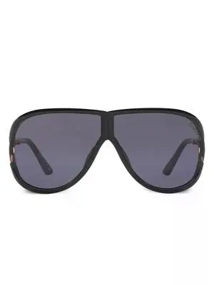 TOM FORD Pilot-frame Sunglasses - Black