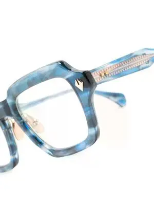 T HENRI EYEWEAR Continental Square-frame Glasses