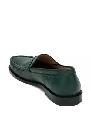 Loewe Campo Leather Penny Loafers