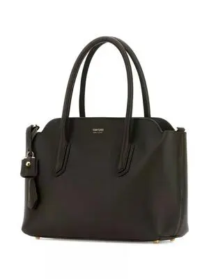 TOM FORD Alexandre Leather Tote Bag - Brown
