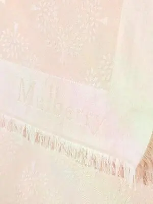 Mulberry Tree Square Monogram-pattern Scarf