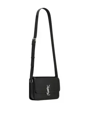 Saint Laurent Monogram-logo Leather Messenger Bag