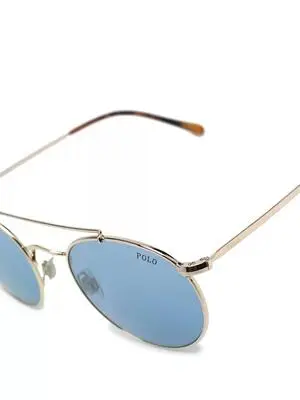 POLO RALPH LAUREN EYEWEAR Polo Ralph Lauren Round Pilot Sunglasses