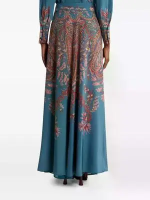 Etro Paisley-print Maxi Skirt