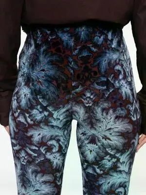 Etro Abstract-pattern Trousers - Blue