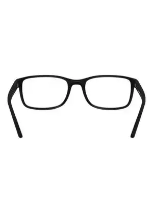 Prada 06rv Rectangle-frame Glasses - Black