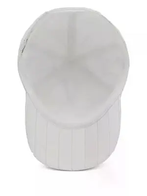 1989 STUDIO Striped Logo-patch Cotton Cap