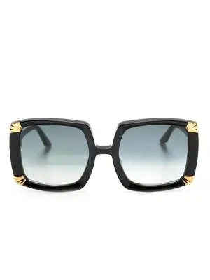Anna-Karin Karlsson Strawberry Moon Oversized Sunglasses - Black