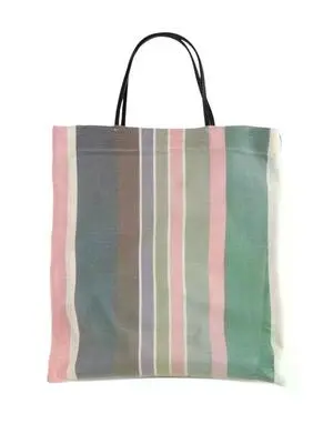 THE ROW Mini Barn Striped Tote Bag