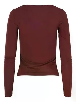 Vince Long-sleeved Scoop Neck T-shirt