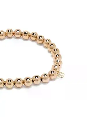 SYDNEY EVAN 14kt Yellow Evil Eye Diamond Charm Bracelet