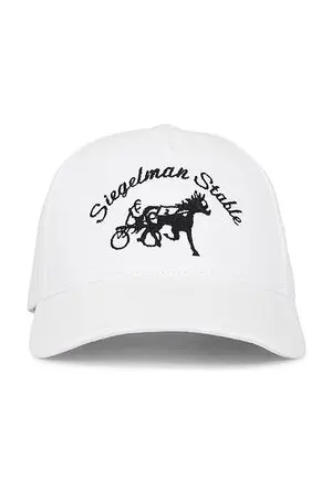 SIEGELMAN STABLE Five Panel Cap - White
