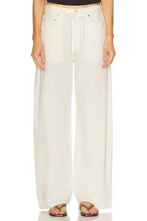 Citizens Of Humanity Brynn Drawstring Trouser - Vanilla