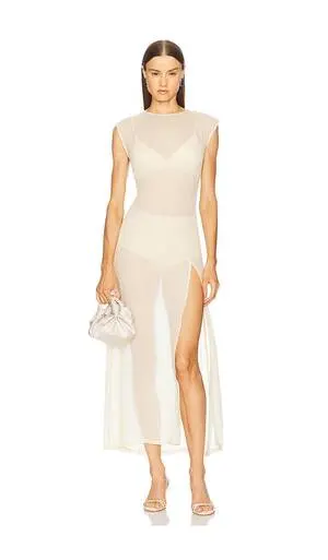 SWF Cap Sleeve Midi Dress