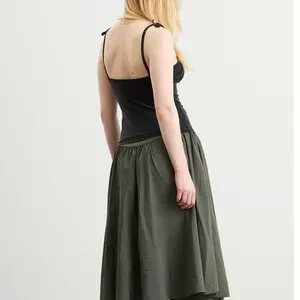 PEACHY DEN Kylie Cami Top - Graphite