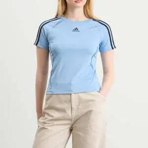 Adidas Teamgeist Adicolor Slim Jersey - Ash Blue/black