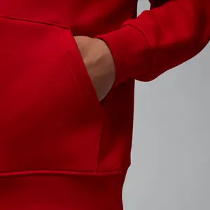 JORDAN Brooklyn Fleece Full-zip Hoodie - Red