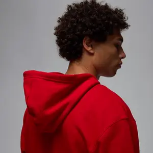 JORDAN Brooklyn Fleece Full-zip Hoodie - Red