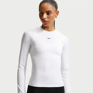 Women's Fitted Dri-FIT Long-Sleeve Tops