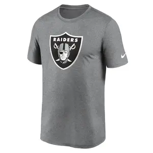 Nike Men's Dri-fit Logo Legend (nfl Las Vegas Raiders) T-shirt Grey