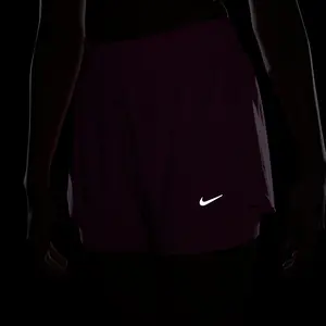 Nike One Dri-fit High-waisted 3" 2-in-1 Shorts - Red