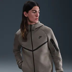 Nike Tech Fleece Windrunner Full-zip Jacket - Grey
