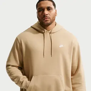 Nike Club Pullover Fleece Hoodie - Brown